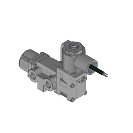 Valve, 3-Way, SST, 24VDC